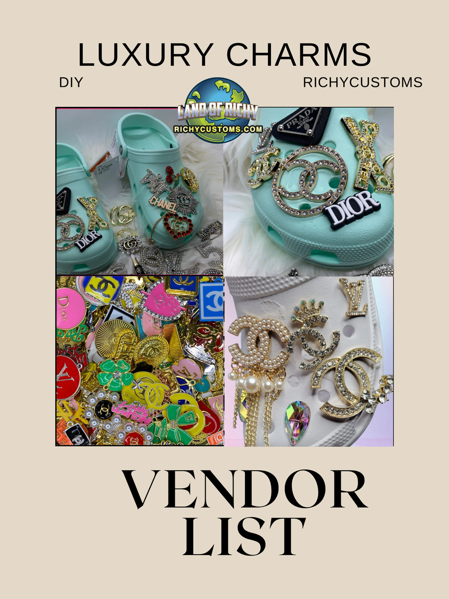 Luxury Charms Jjibbitz Vendor List – RichyCustoms