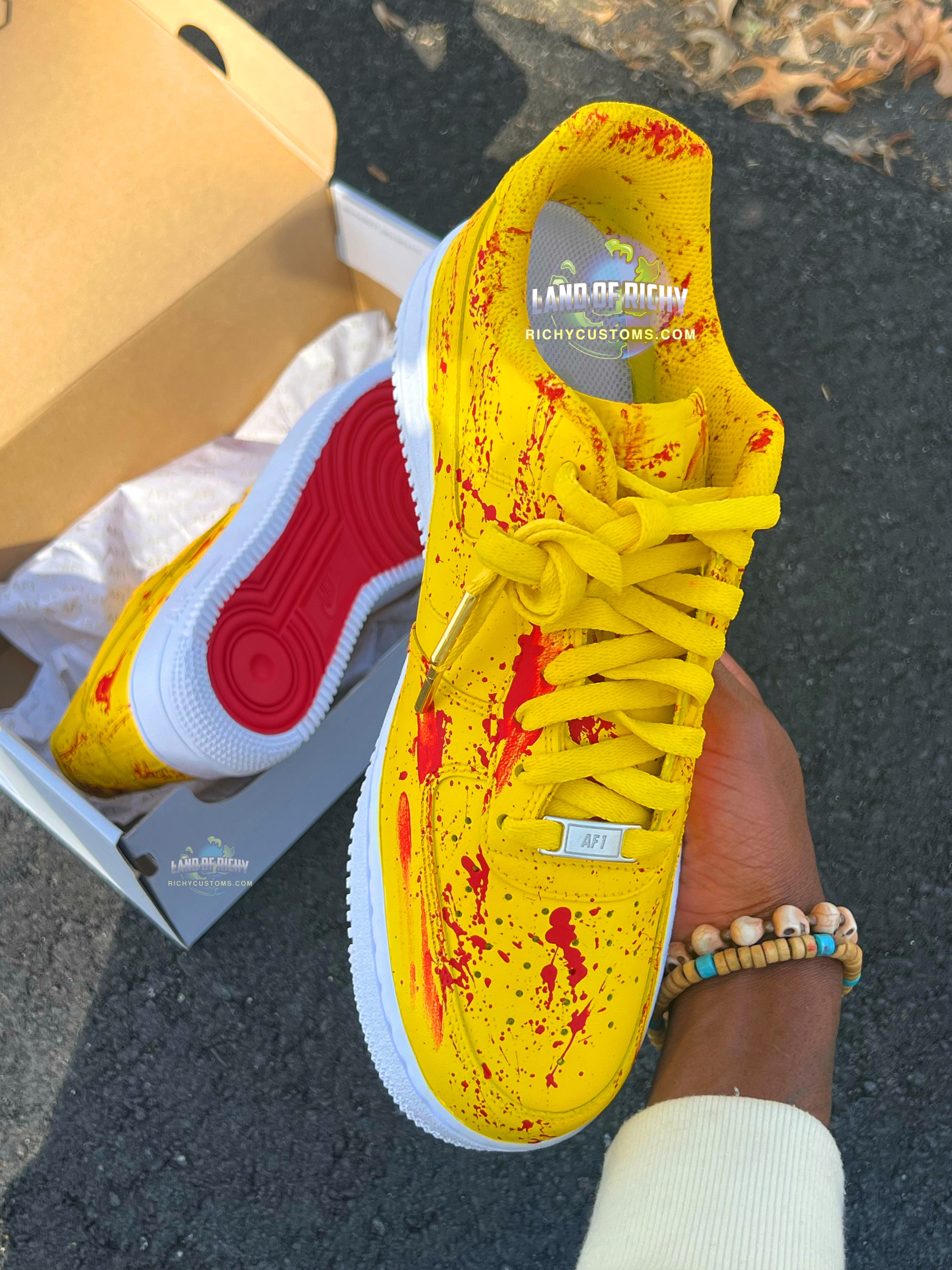 Kill Bill AF1 LOW RichyCustoms kill-bill-af1-low-richycustoms