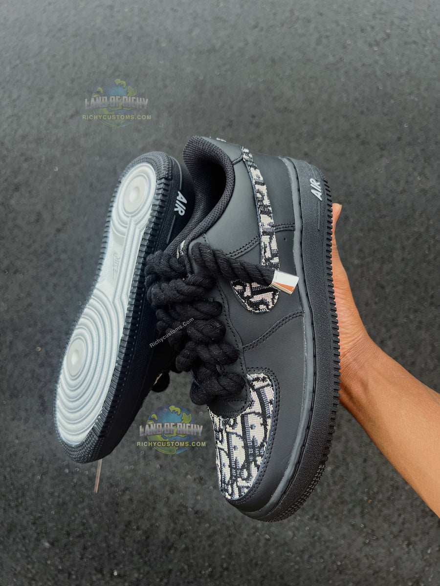 BLK Grey DD CHUNKS🖤 AF1 LOW🖤 – RichyCustoms