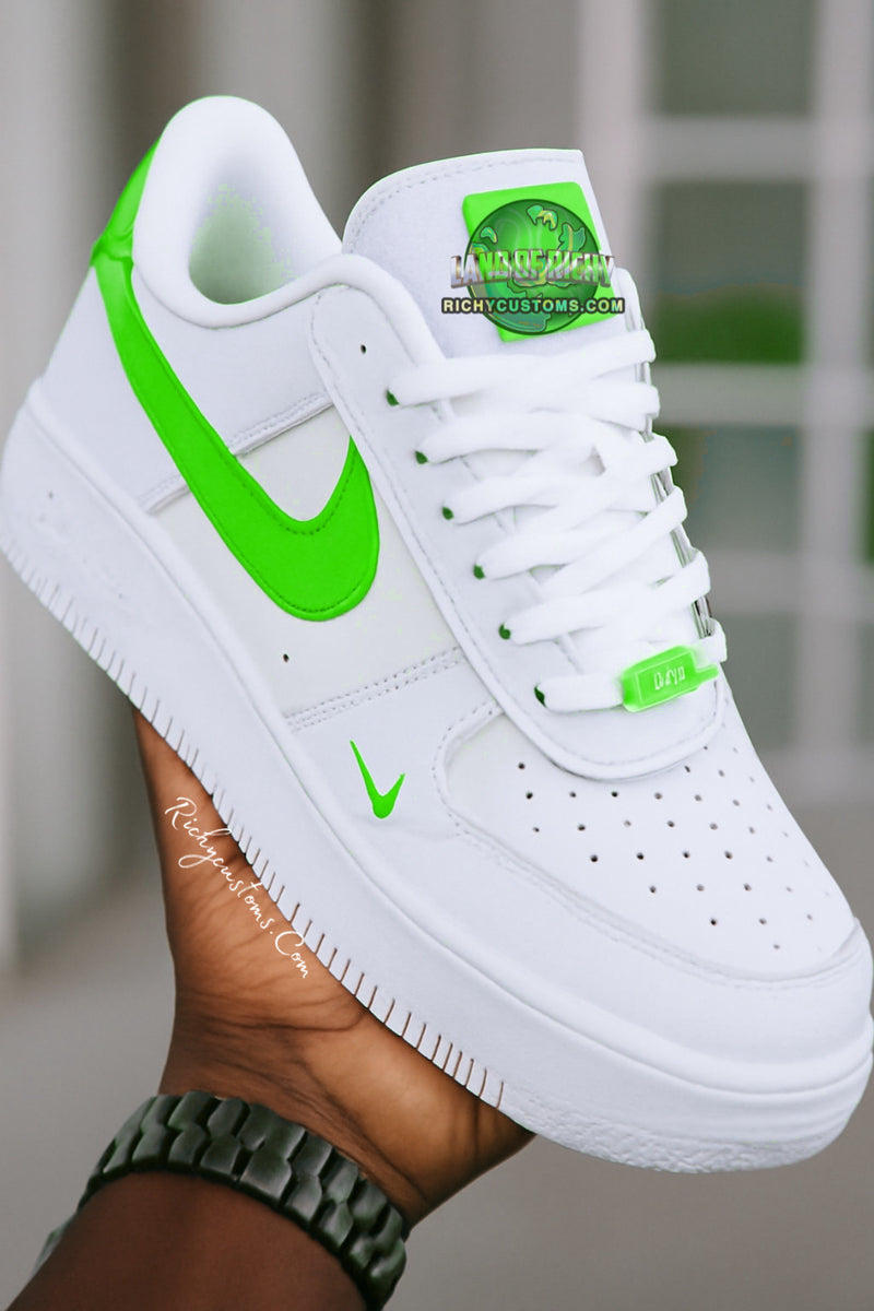 Green CHECKED UP AF1 – RichyCustoms