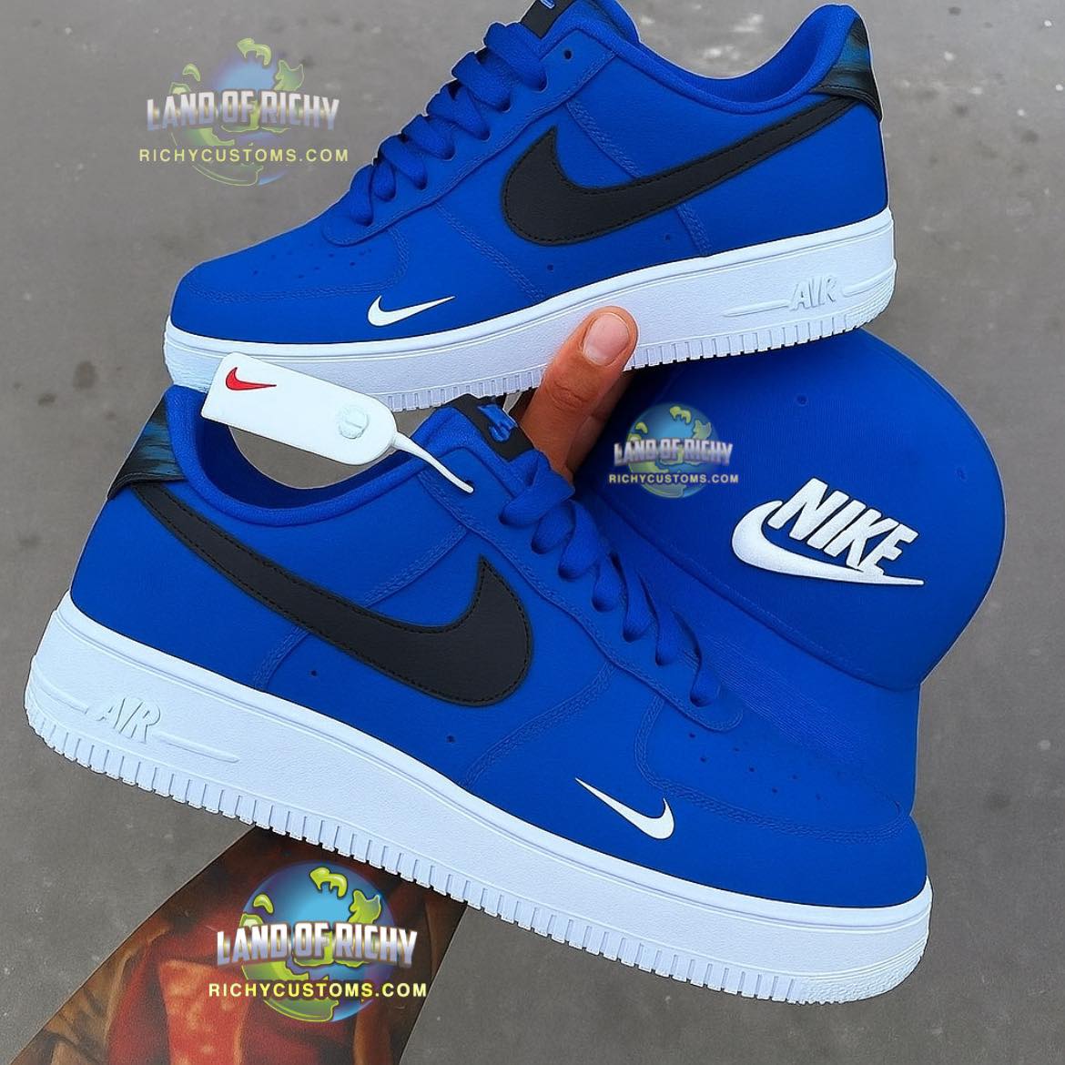 Black & Blue DUO AF1 – RichyCustoms