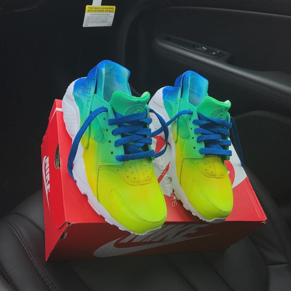 Clean Sprite Huaraches 💚💦 – RichyCustoms