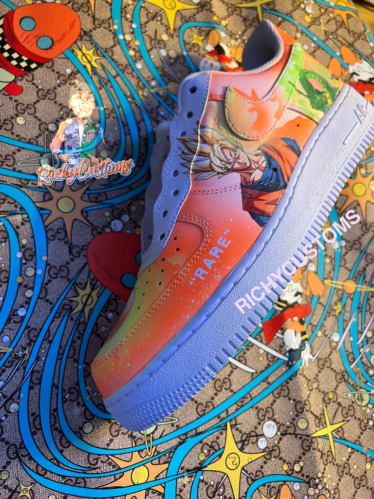 "Rare" Richy DBZ GOKU AF1🔥🧡💙 – RichyCustoms