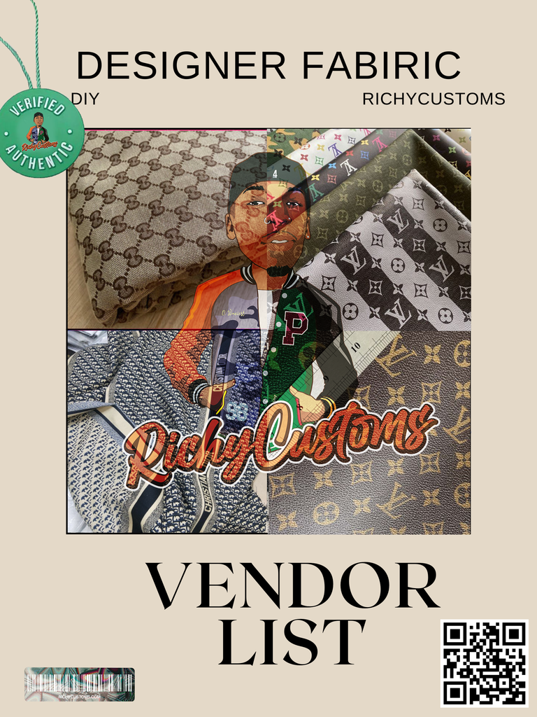 Designer Fabric Vendor List – RichyCustoms