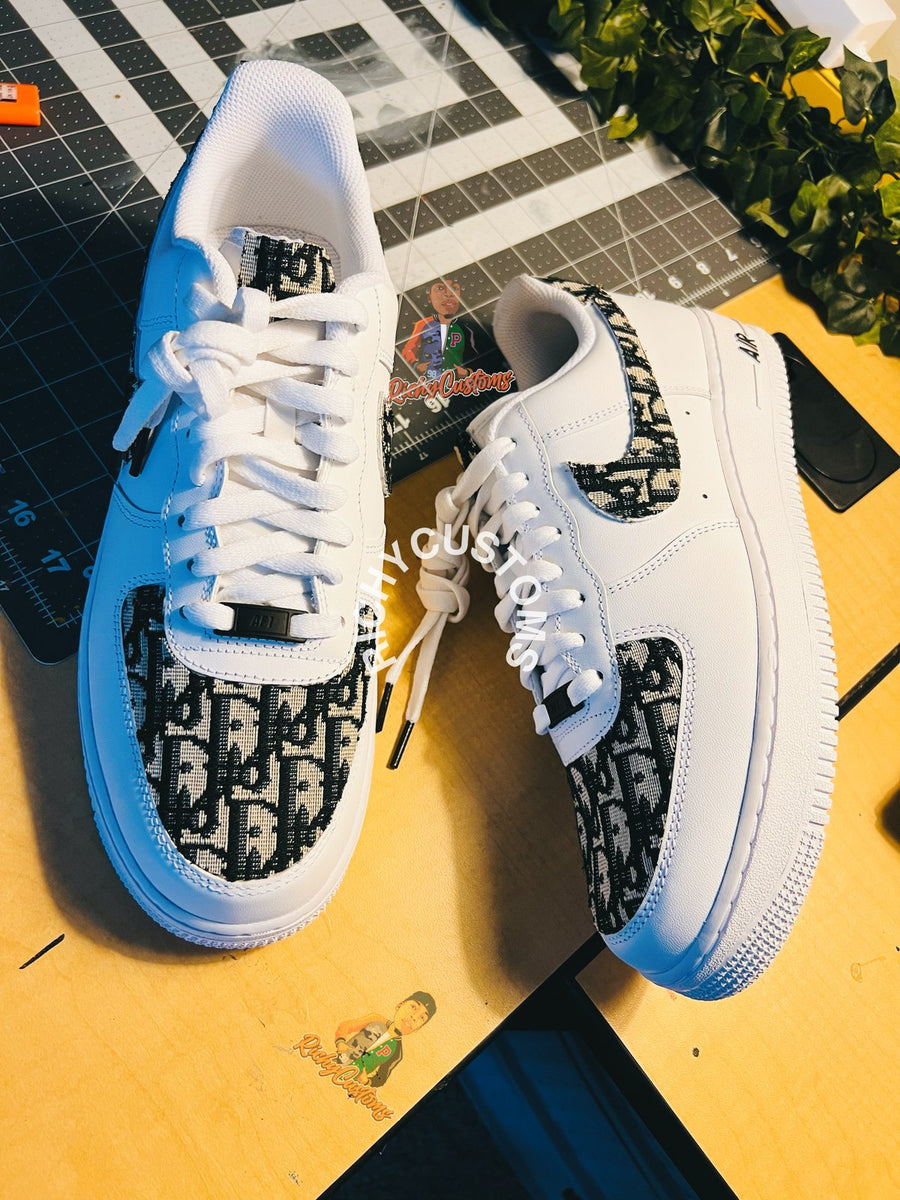 DD Black🖤🖤AF1 Low – RichyCustoms
