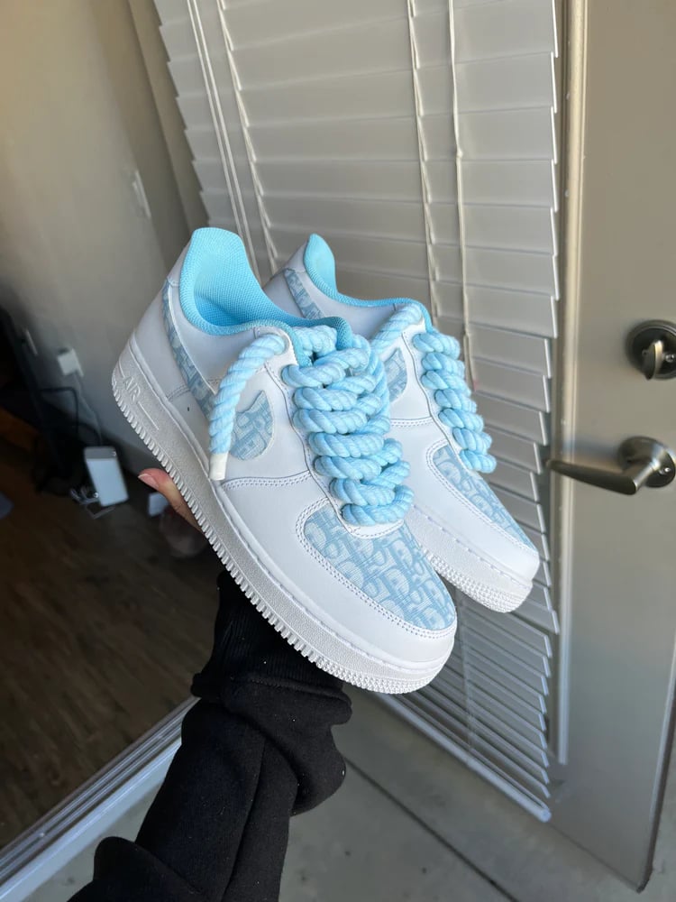 Powder BLUE DD AF1🧊💙 – RichyCustoms